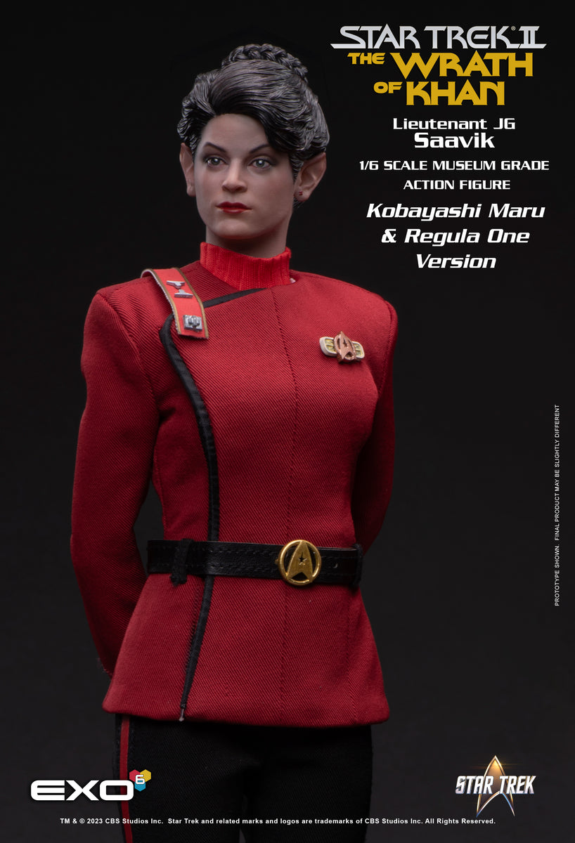 TWOK Lt JG Saavik, Regula One Edition - Sold Out – Star Trek EXO-6