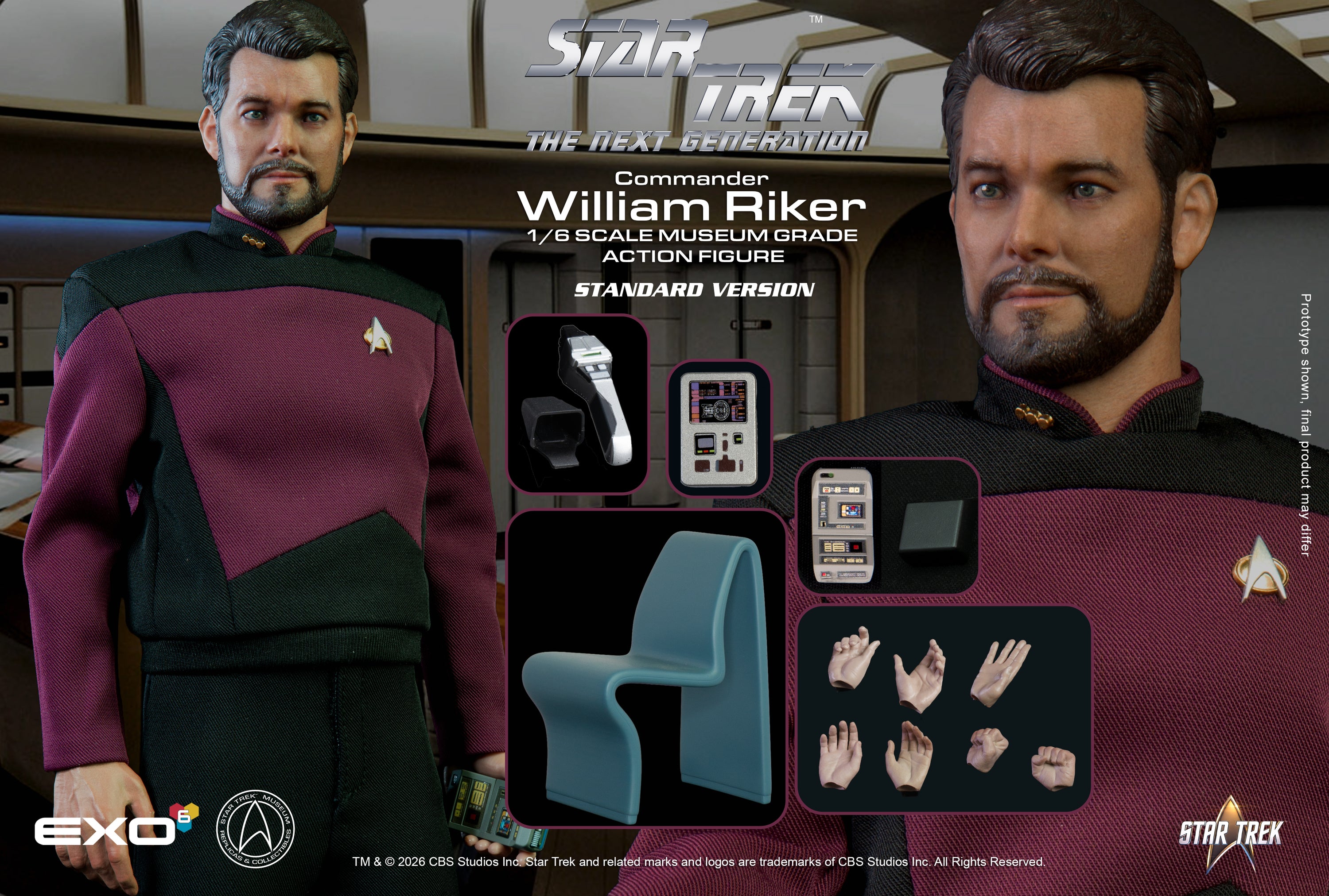 EXO-6 | Official Star Trek 1:6 Collectibles | Museum Grade Figures ...